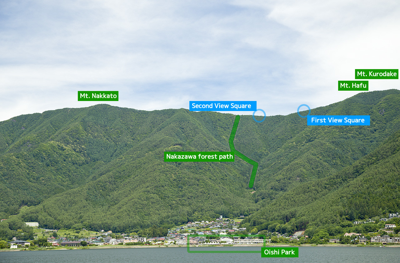 Shindo Pass - Great view of Mt. Fuji and Lake Kawaguchiko | Kawaguchiko.net